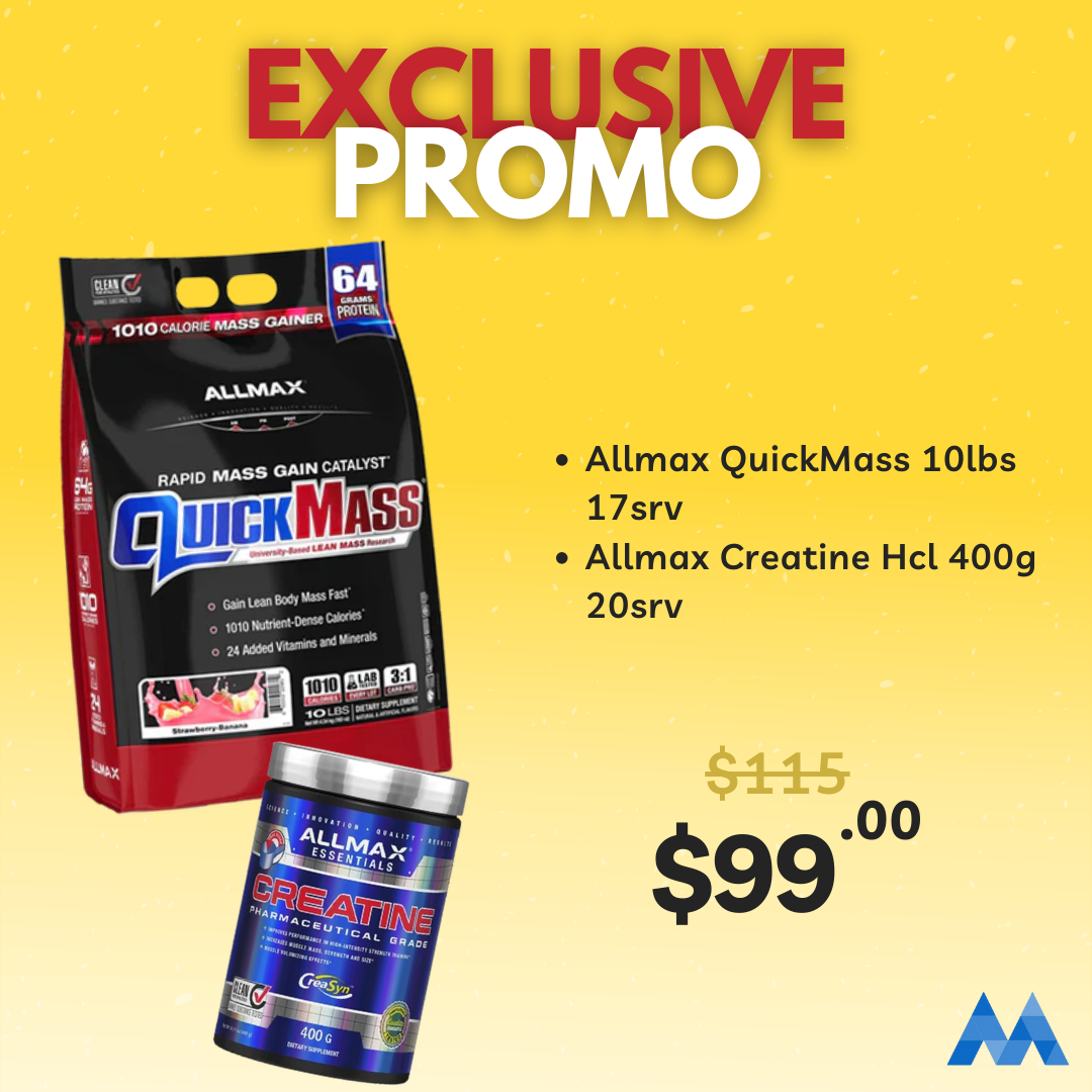 Allmax QuickMass + Allmax Creatine – All in One Market