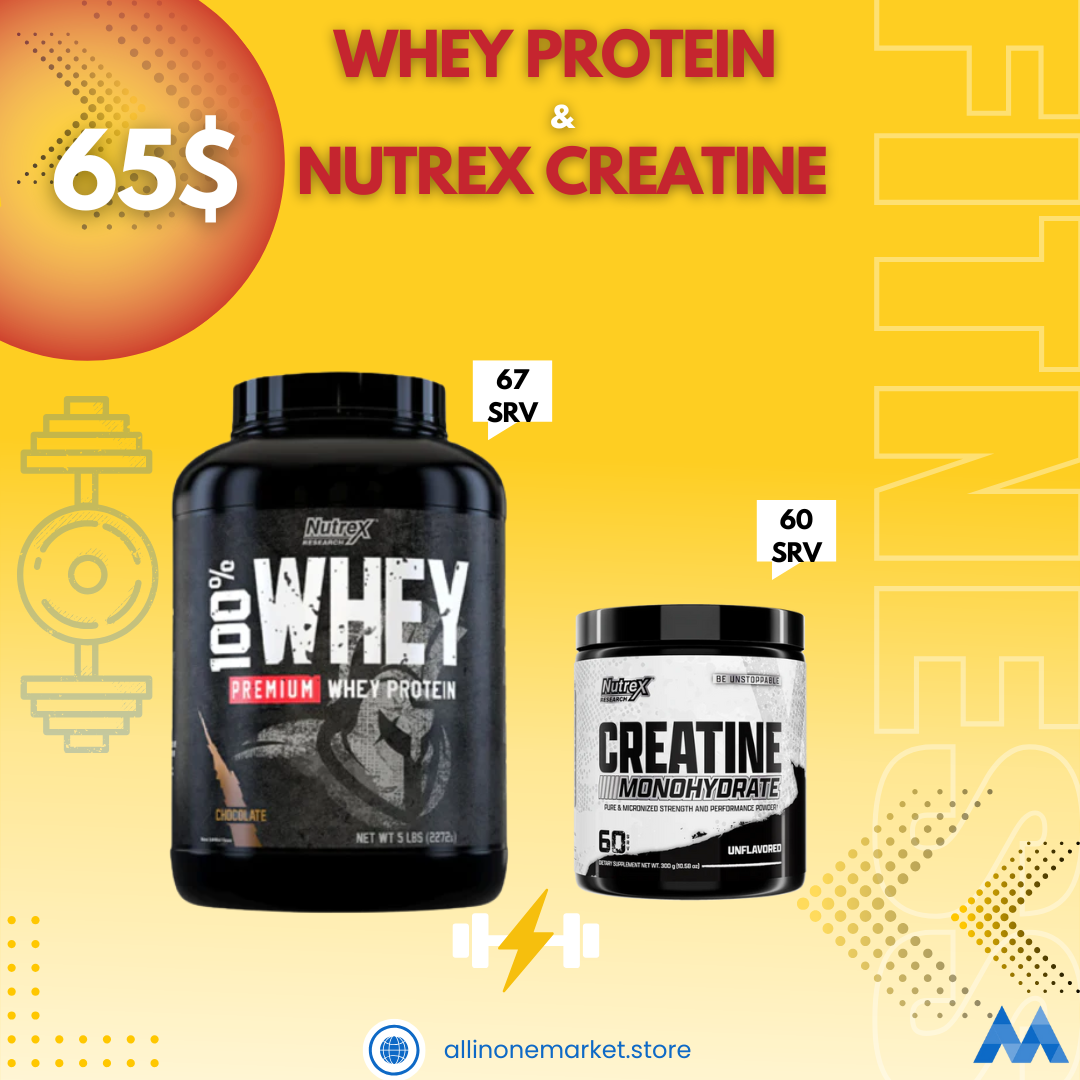 Nutrex Whey Protein + Nutrex Creatine – All in One Market