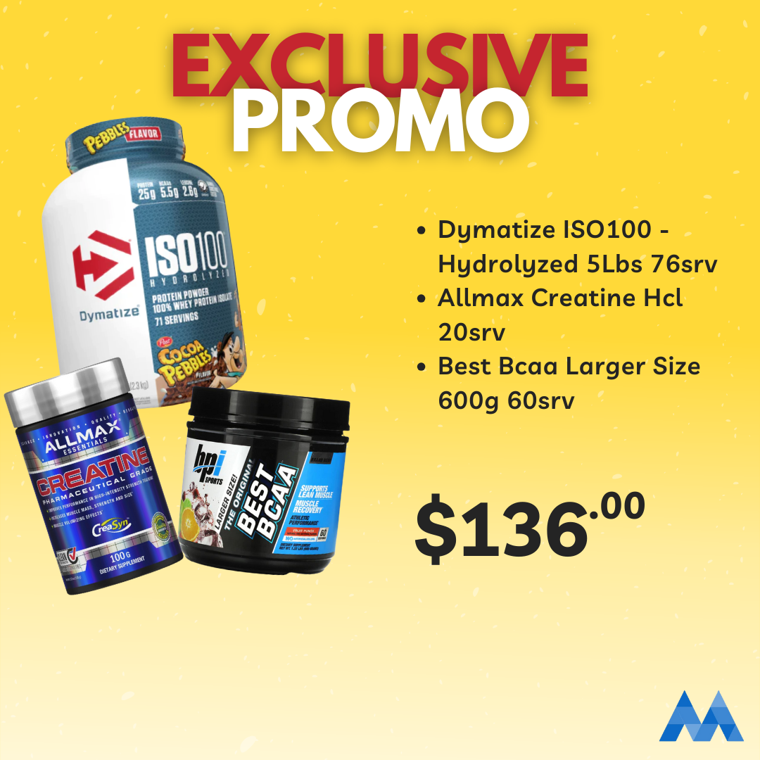 ISO 100 + Larger Best Bcaa + Creatine – All in One Market